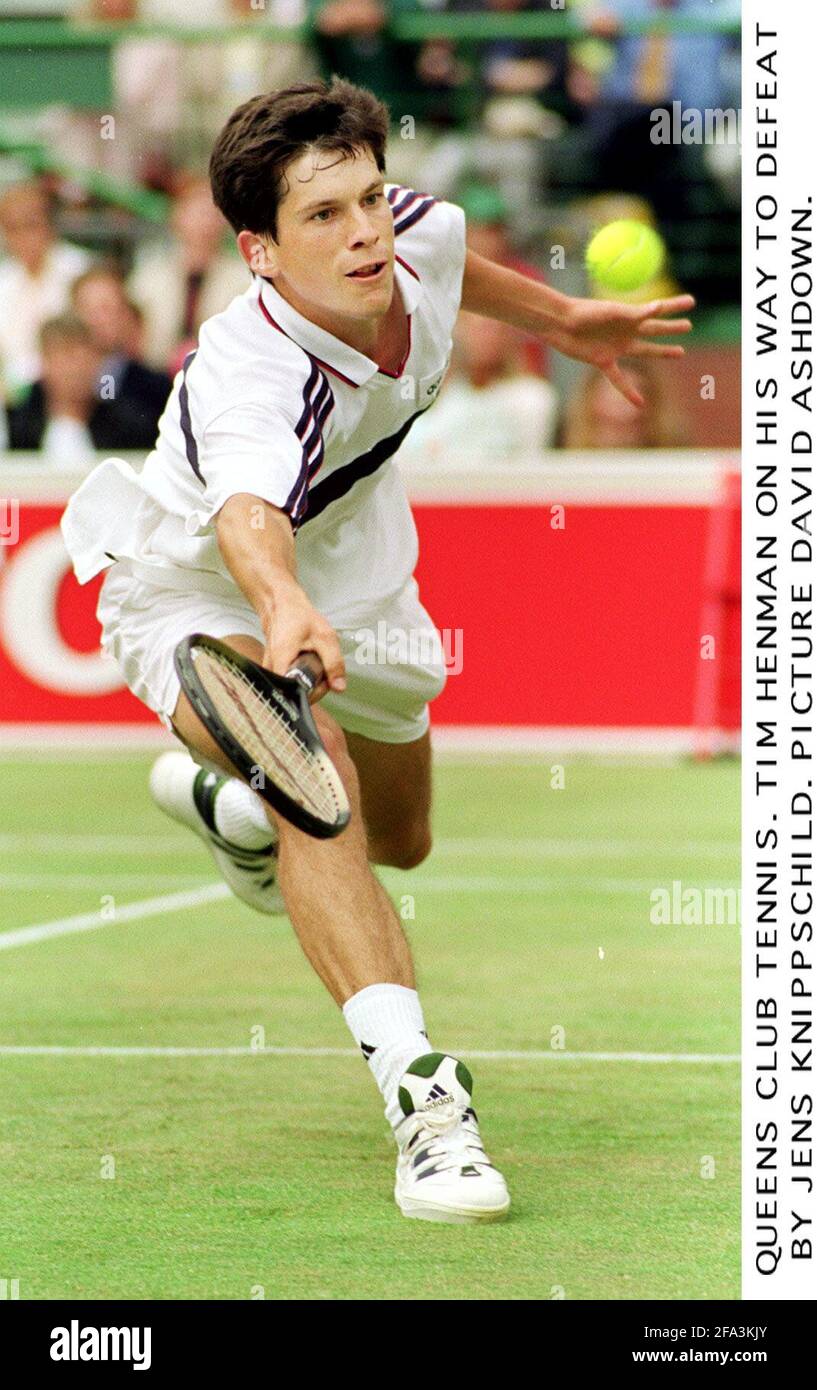 Tim Henman Tennis player of Great Britain who comes from Weston on the ...