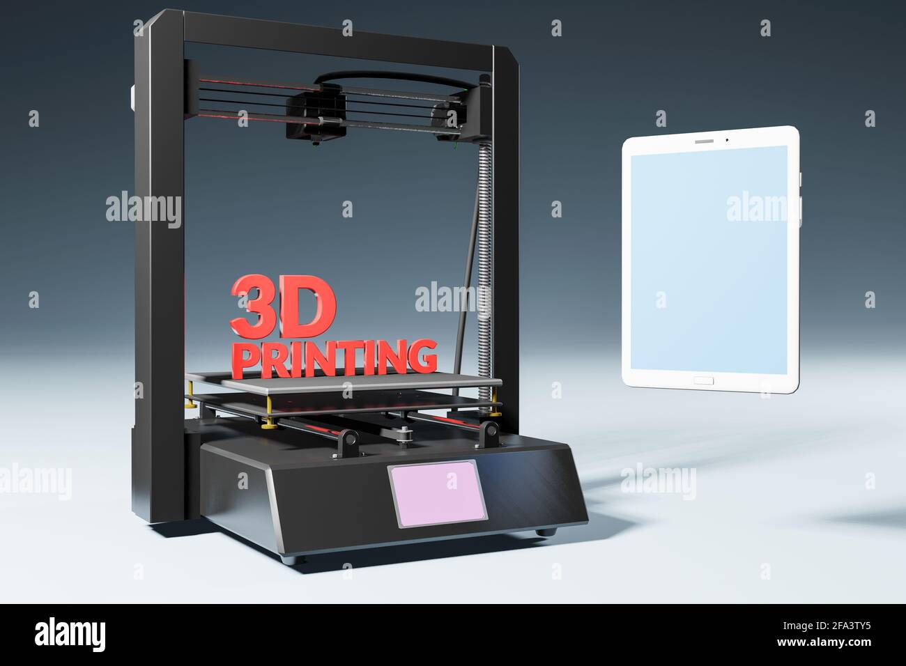 3D printing or additive manufacturing and robotic automation technology ...