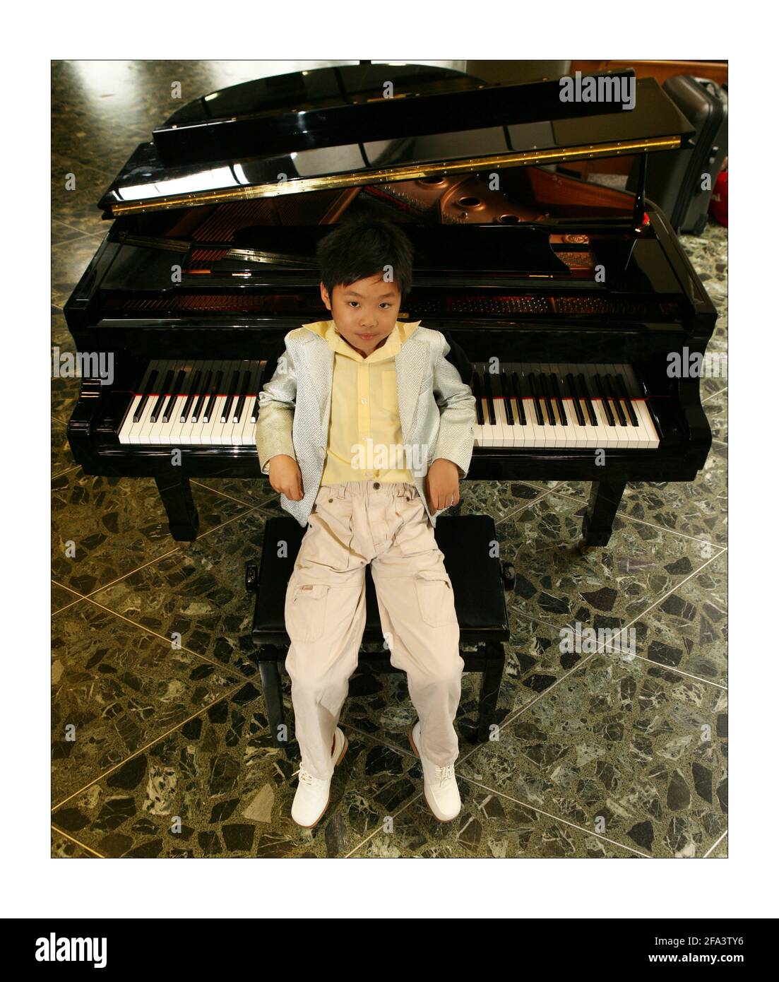 9 Year old pianist Marc Yu, who will be performing at the BBC Proms ...