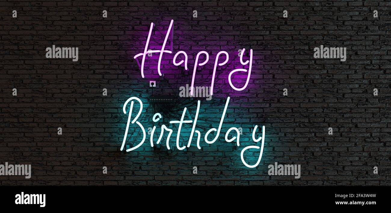 Phrase realistic neon sign hi-res stock photography and images - Alamy