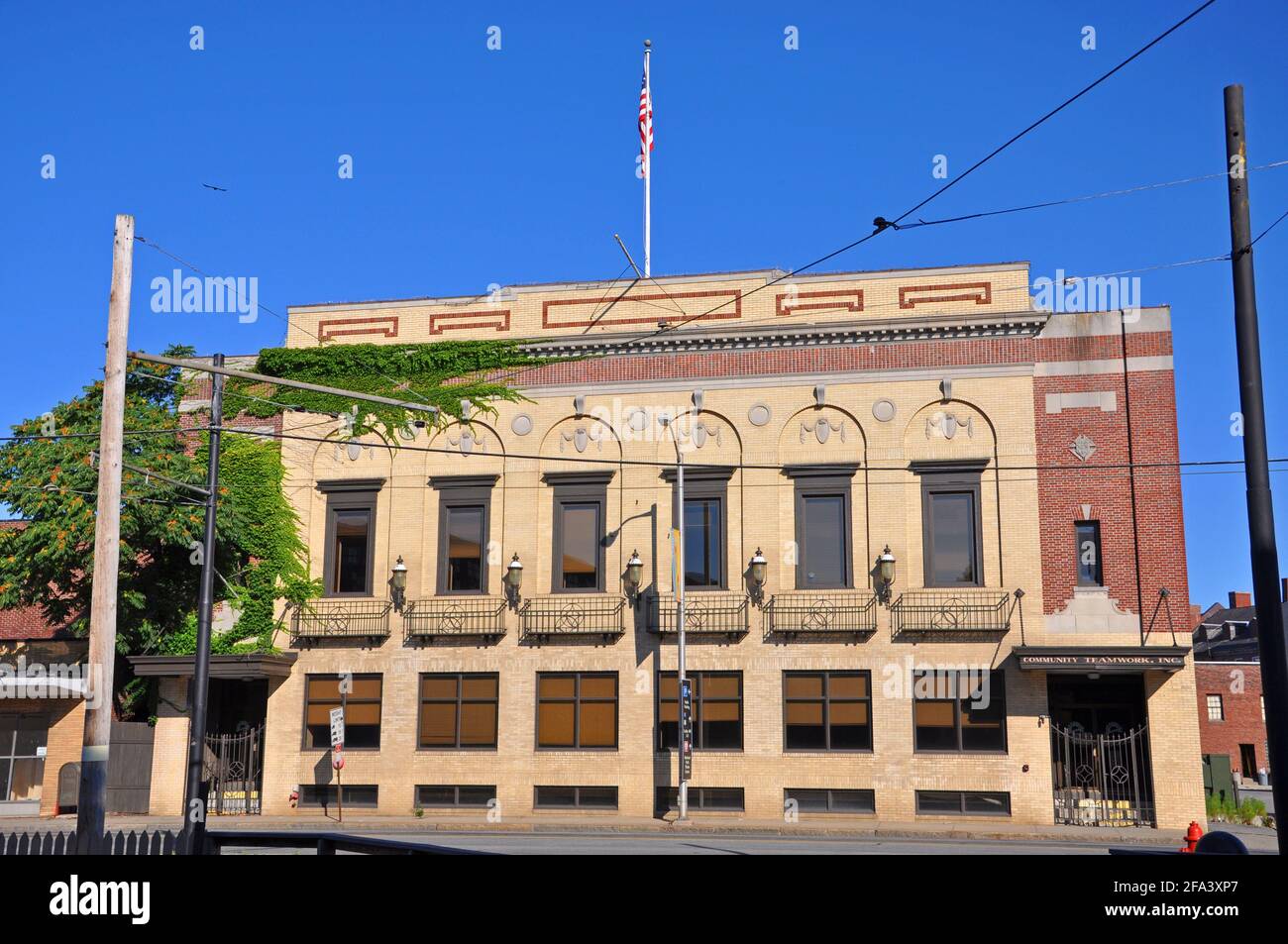 Lowell historic building at 167 Dutton Street in downtown Lowell ...