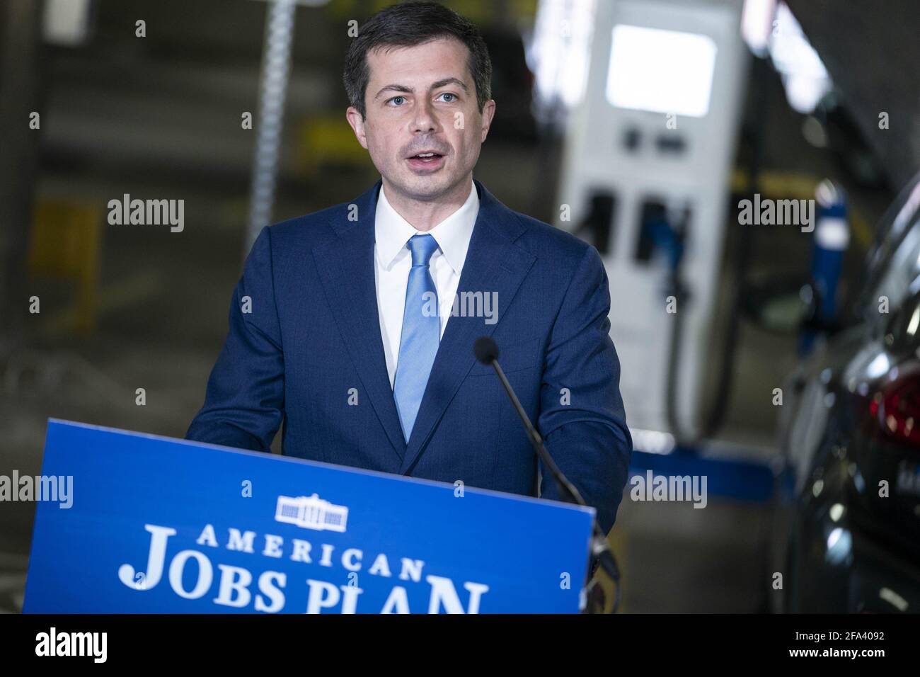 Washington, United States. 22nd Apr, 2021. Transportation Secretary ...