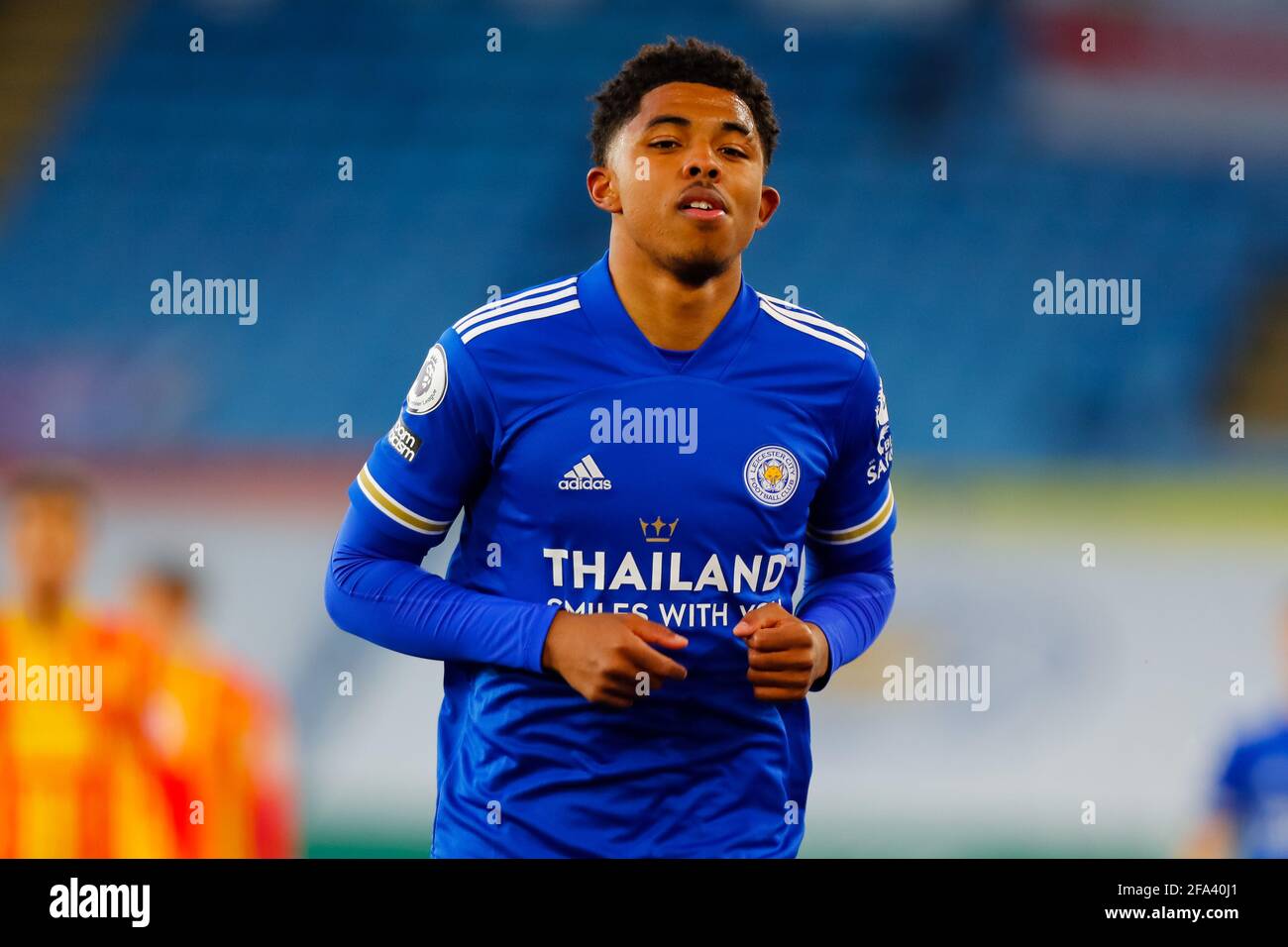 Leicester, UK. 22nd April 2021; King Power Stadium, Leicester, Midlands ...