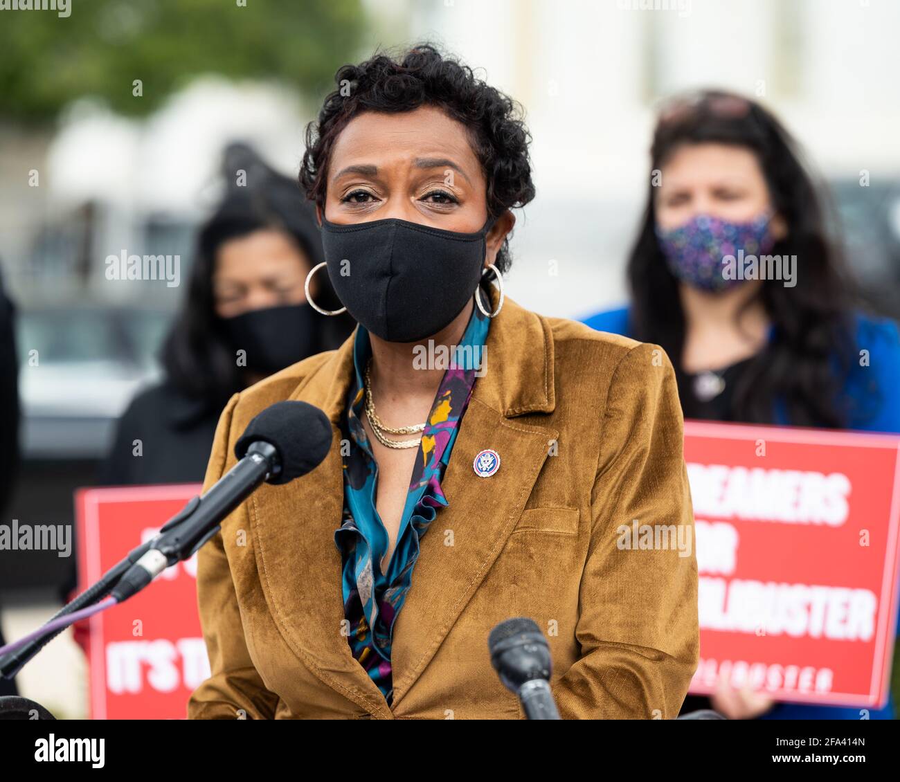 Yvette clarke 2021 hi-res stock photography and images - Alamy