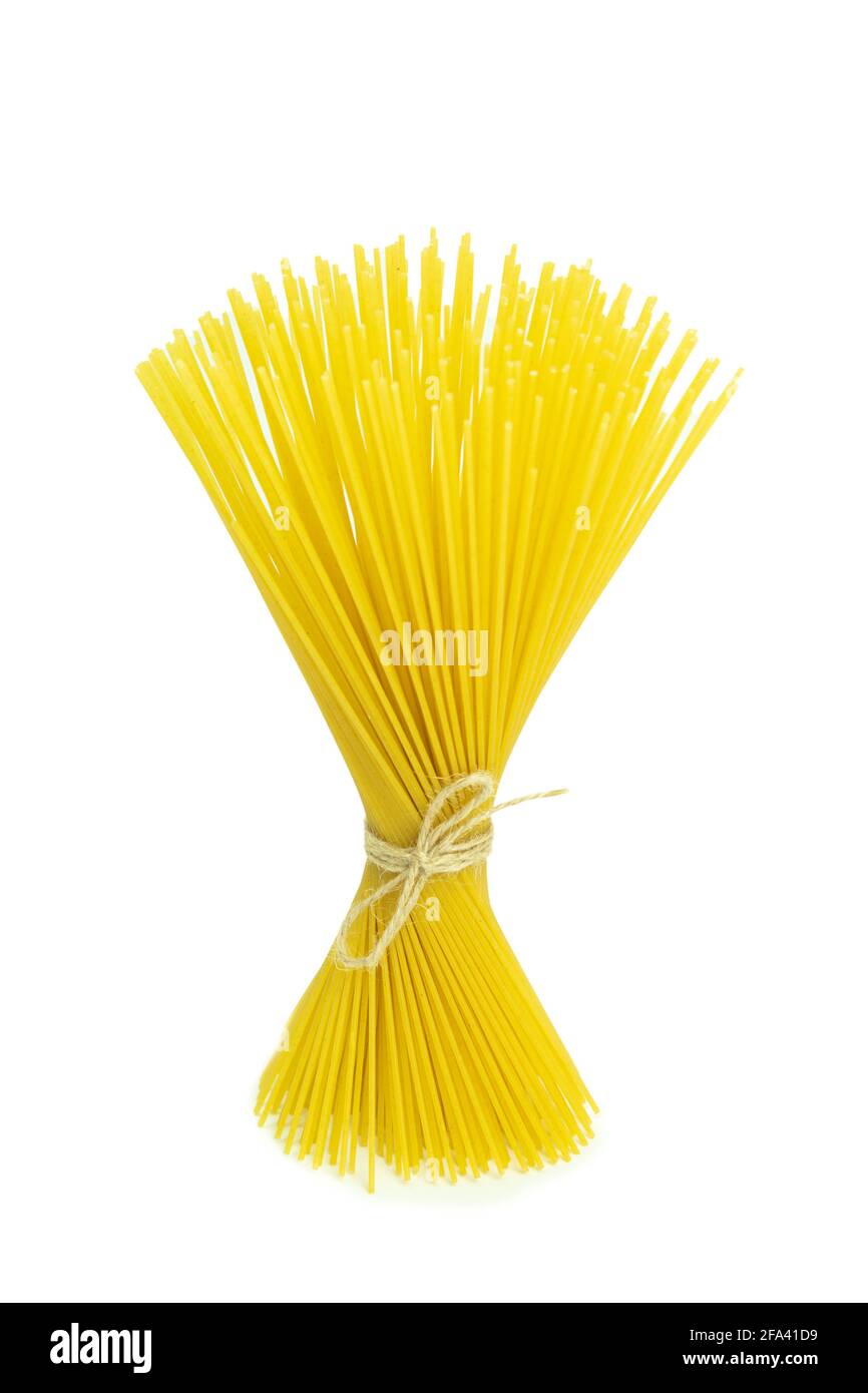 Raw spaghetti with spices and vegetables Stock Photo - Alamy
