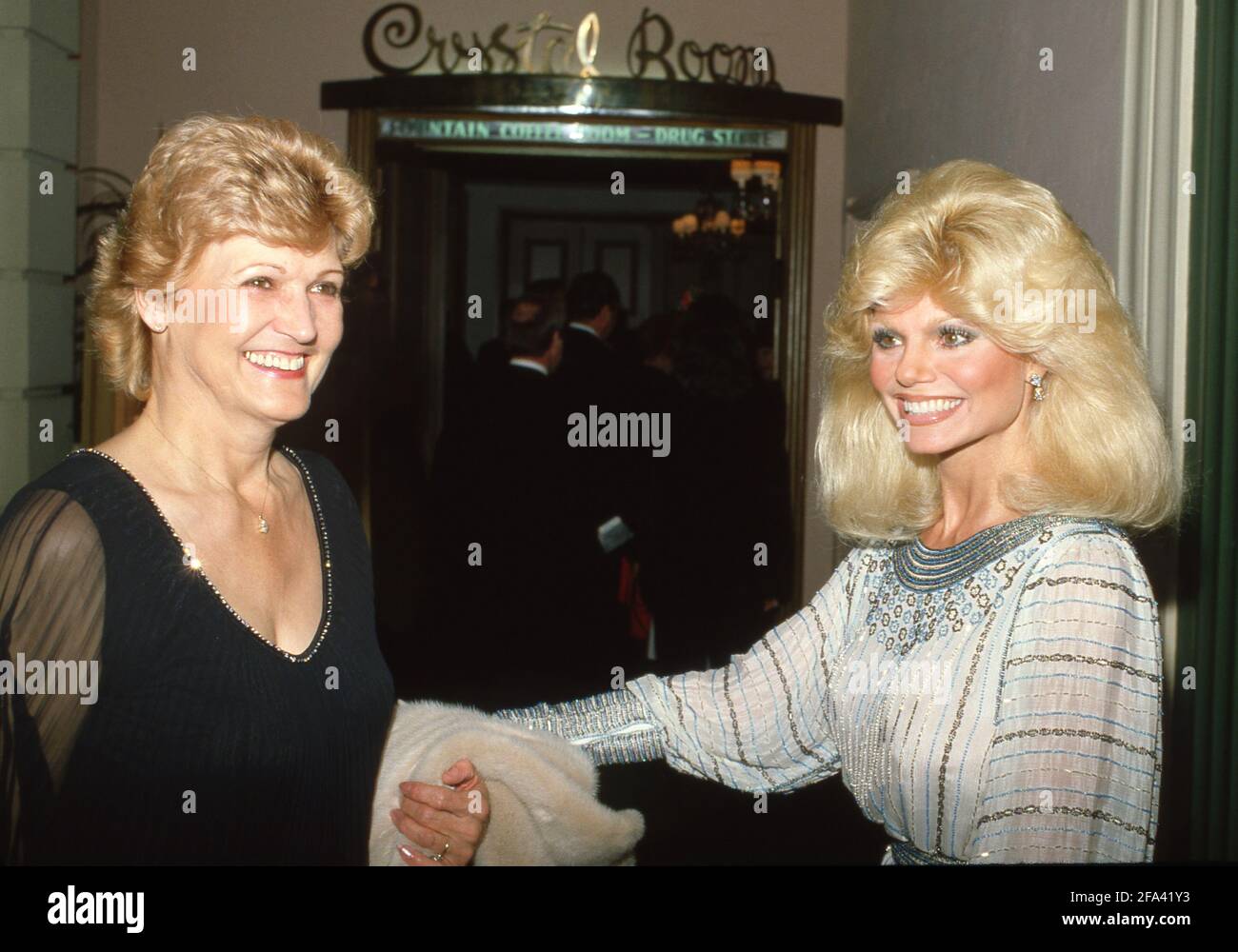 Loni Anderson and mother Circa 1980's Credit: Ralph Dominguez ...