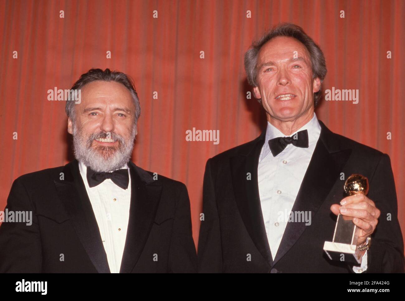 Dennis Hopper and Clint Eastwood January 1989 Credit: Ralph Dominguez ...