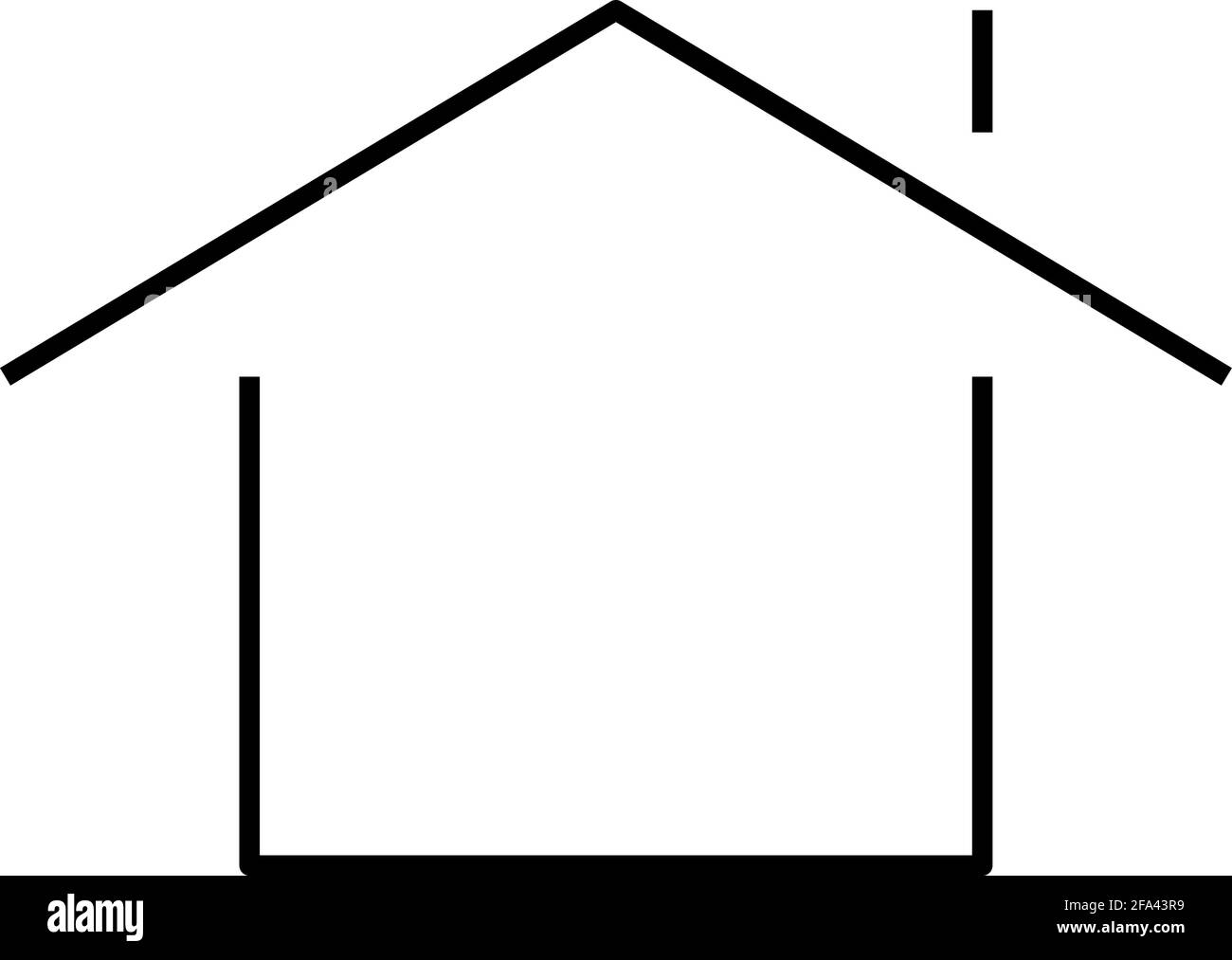 Home icon symbol house Stock Vector Images - Alamy