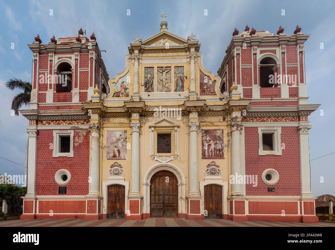 El Calvario church in Leon, Nicaragua Stock Photo - Alamy