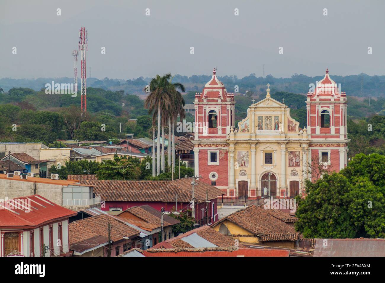 El Calvario church in Leon, Nicaragua Stock Photo - Alamy