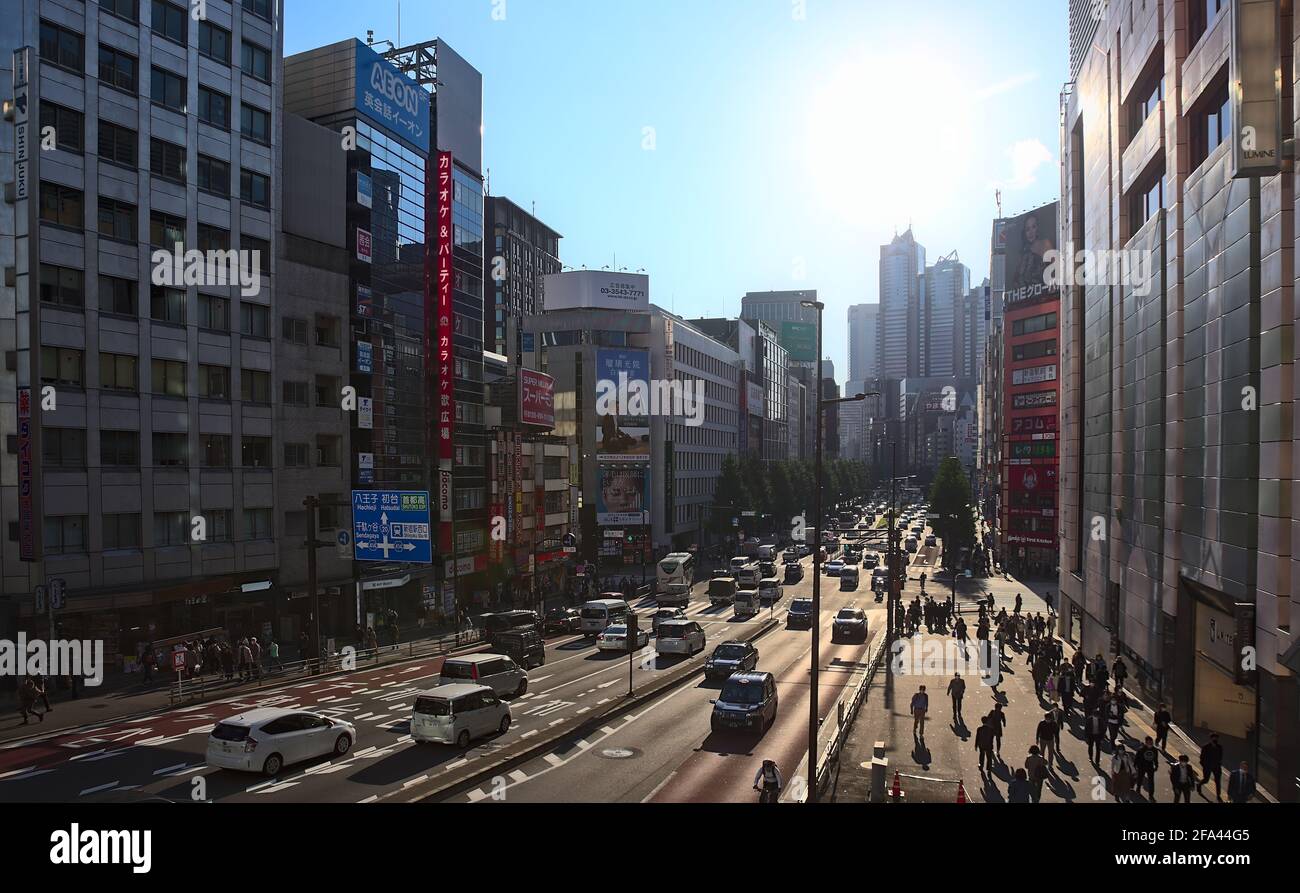 Tokyo urban view hi-res stock photography and images - Alamy