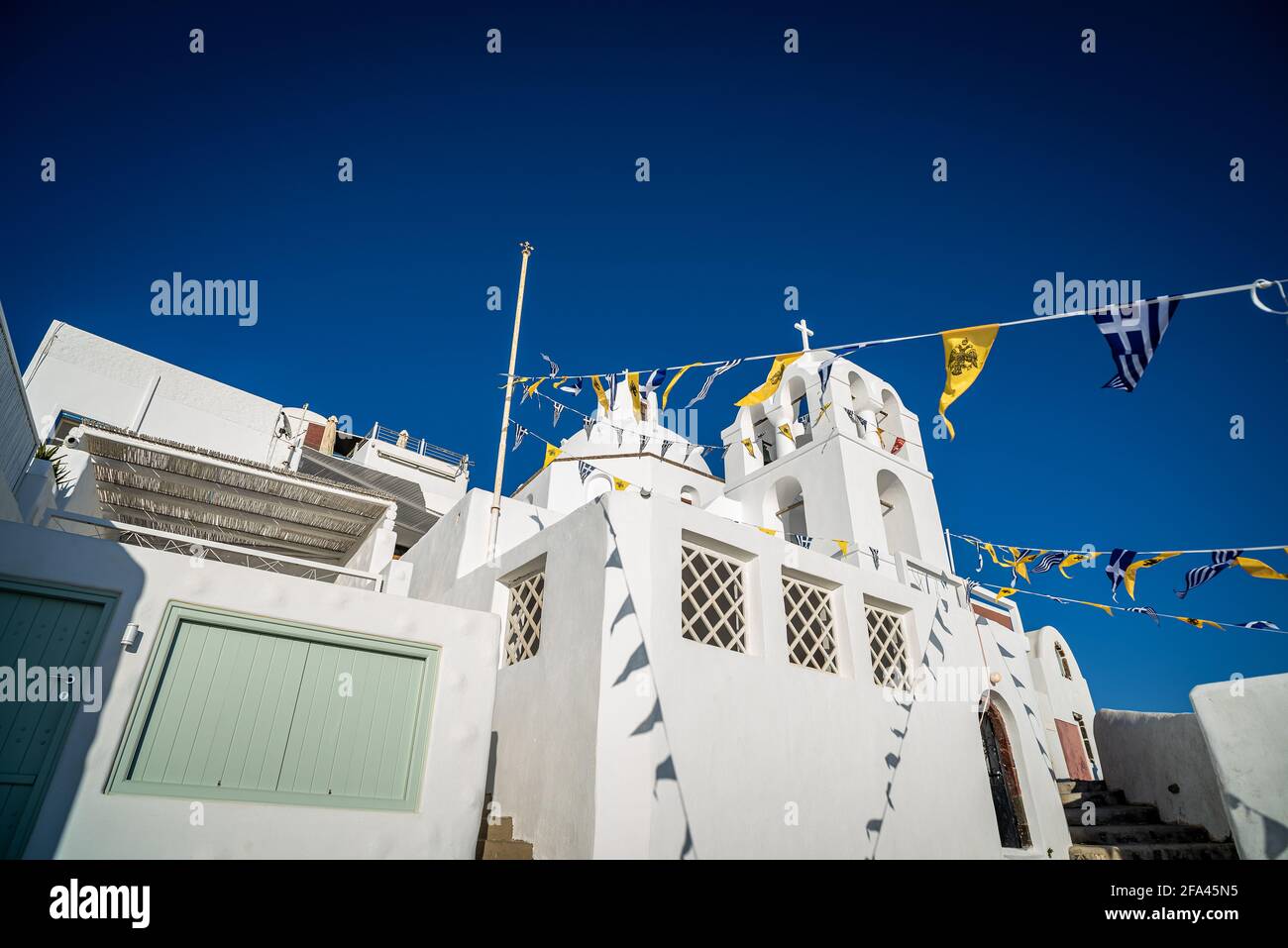 Santorini island Cyclades Greece Stock Photo - Alamy