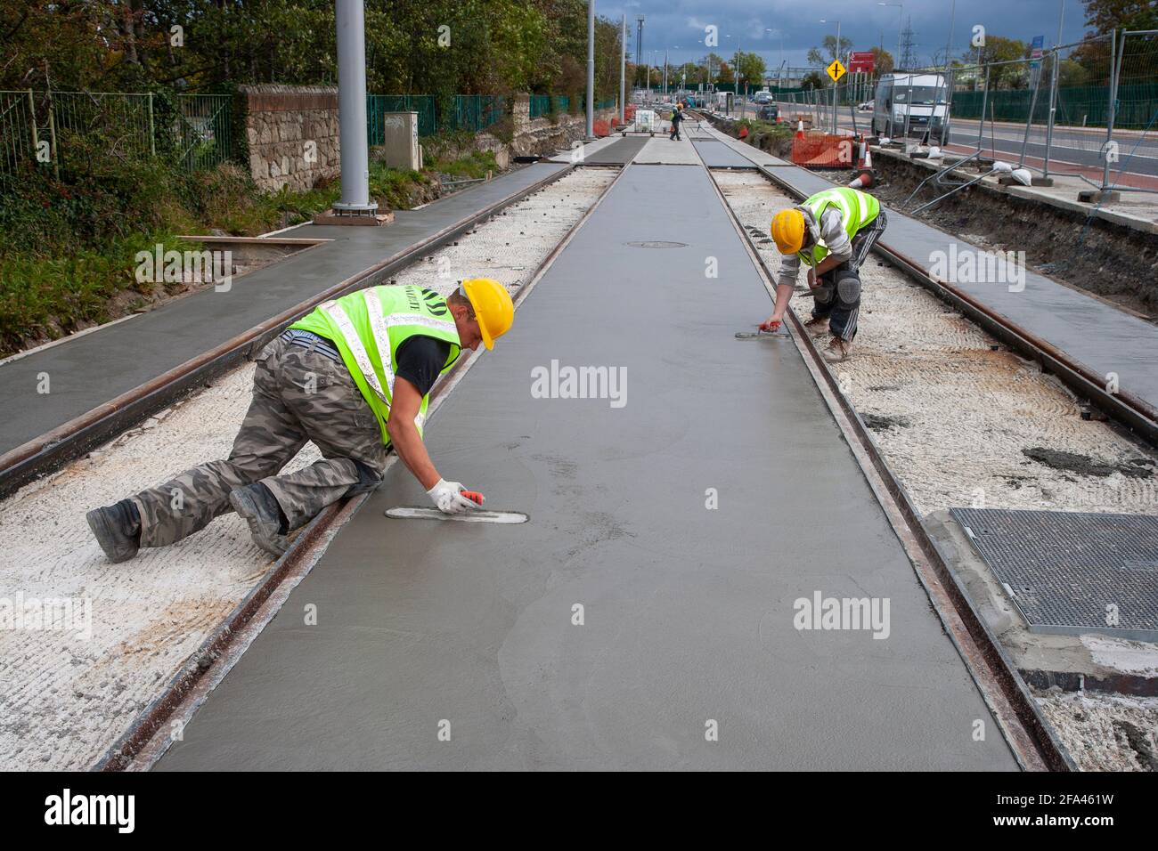 Laying concrete on building hi-res stock photography and images - Alamy