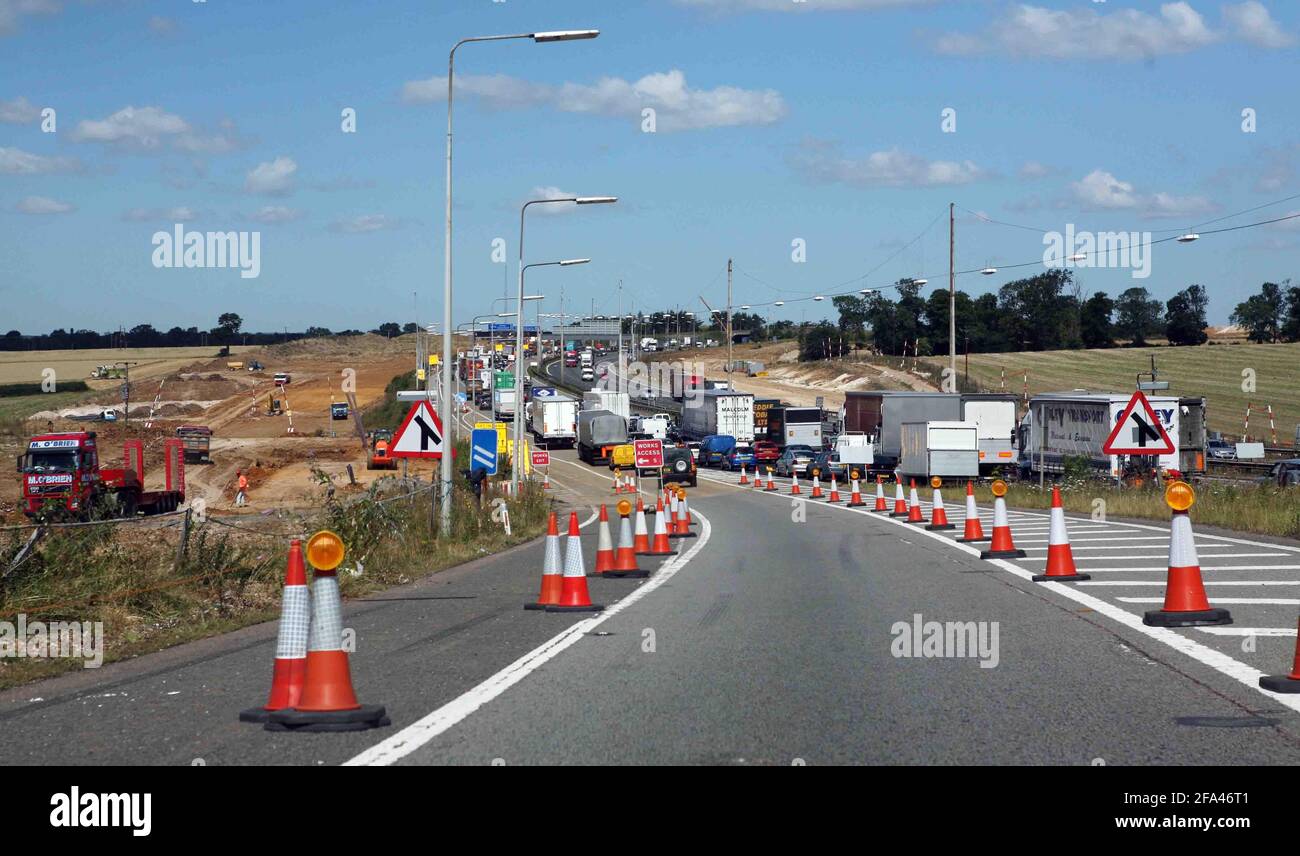M1 junction 8 hi-res stock photography and images - Alamy