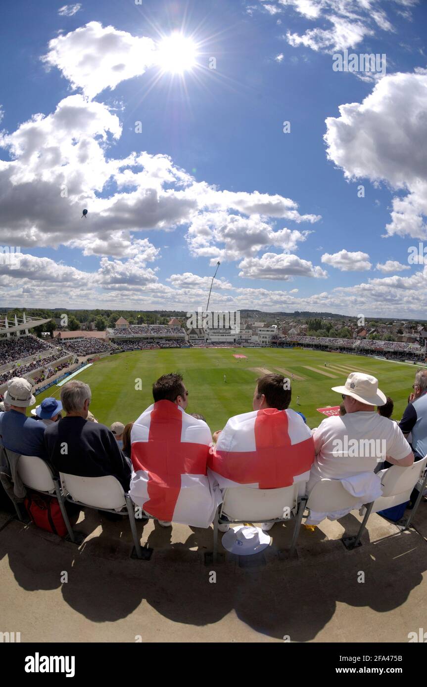 CRICKET 2nd TEST ENGLAND V INDIA AT TRENT BRIDGE 3ed DAY 29/7/2007 ...