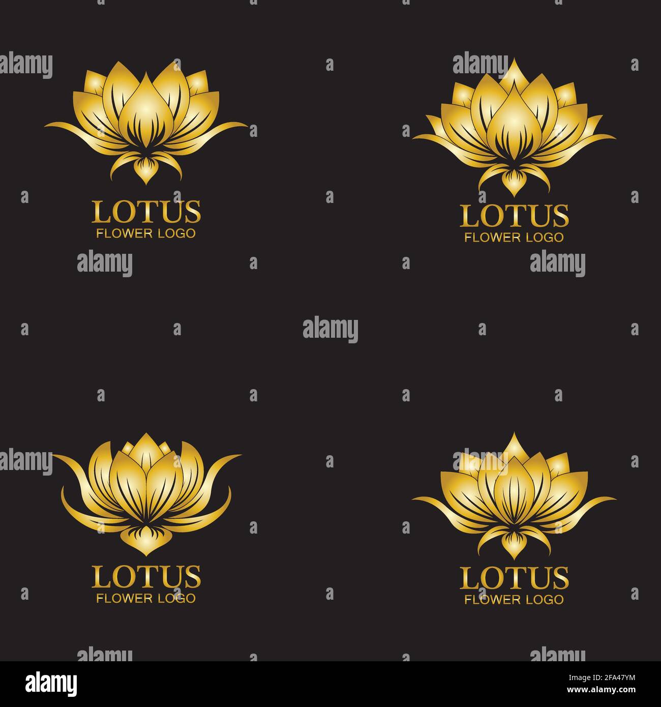 Lotus Flower Logo Design