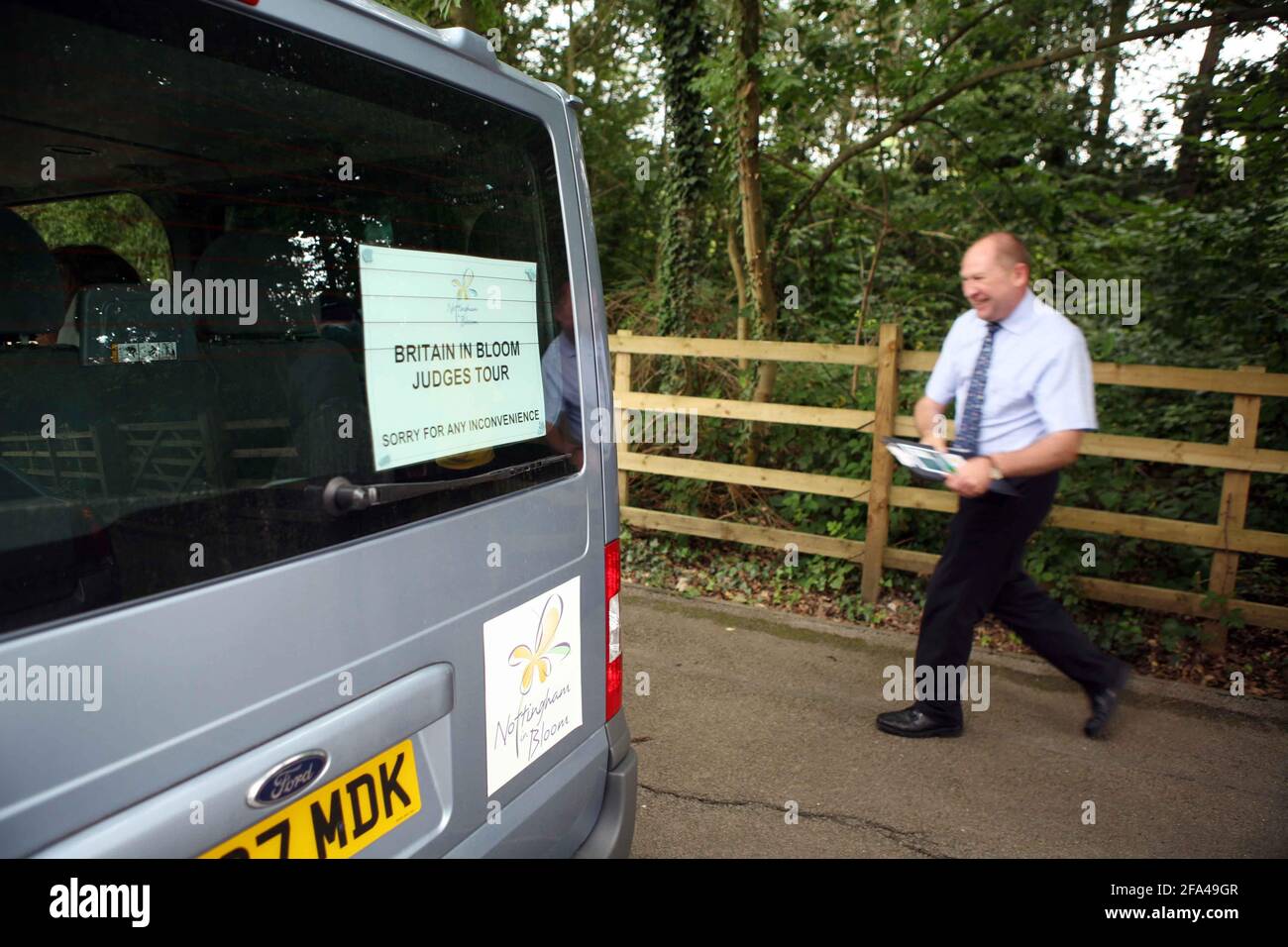 Nottingham in Bloom.... Judging in the BRITAIN IN BLOOM competition is ...