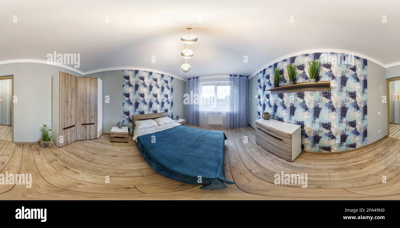 MINSK, BELARUS - MAY 2020: Full seamless spherical hdri panorama 360 ...