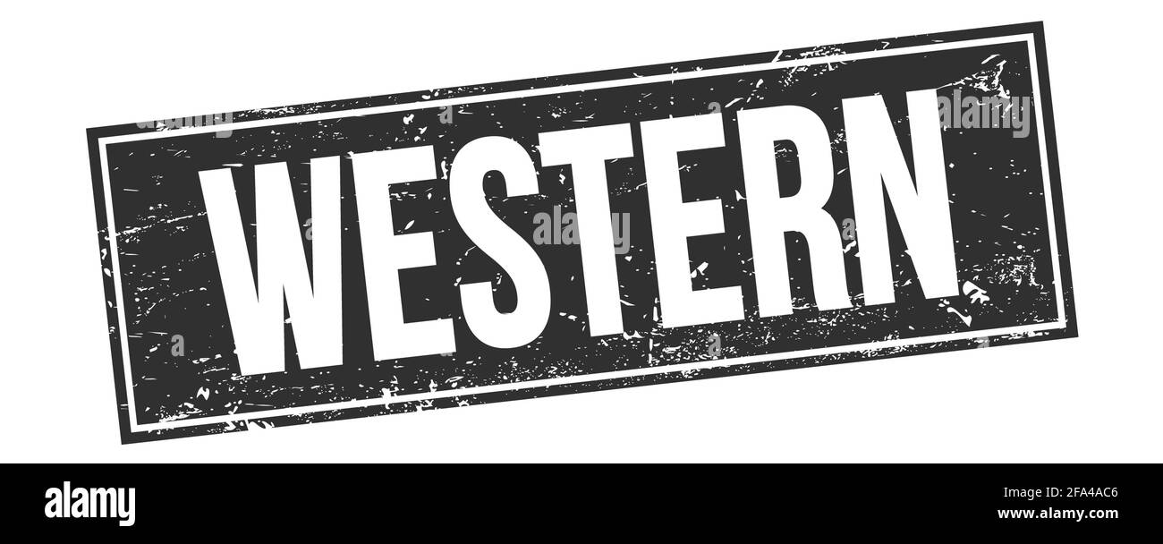 Western text Black and White Stock Photos & Images - Alamy