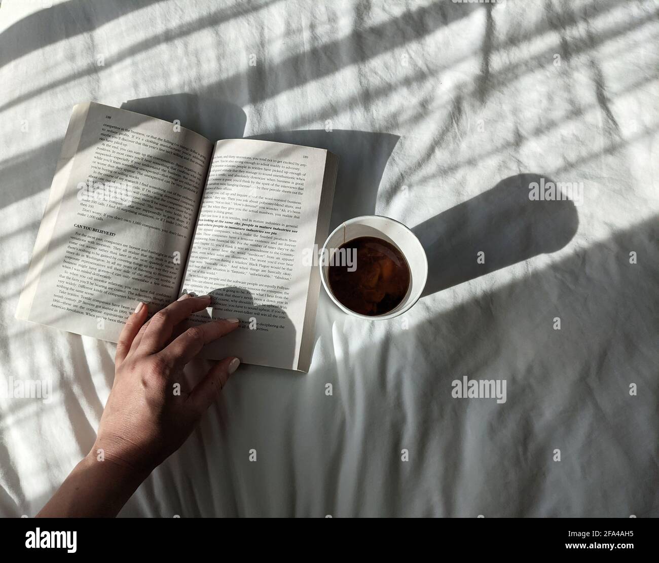 Top view book coffee hi-res stock photography and images - Alamy