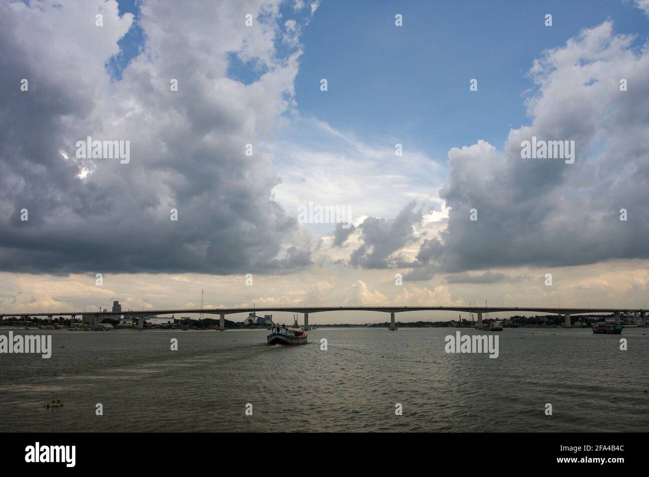 The 6th Bangladesh-China Friendship Bridge also known as Mukterpur ...