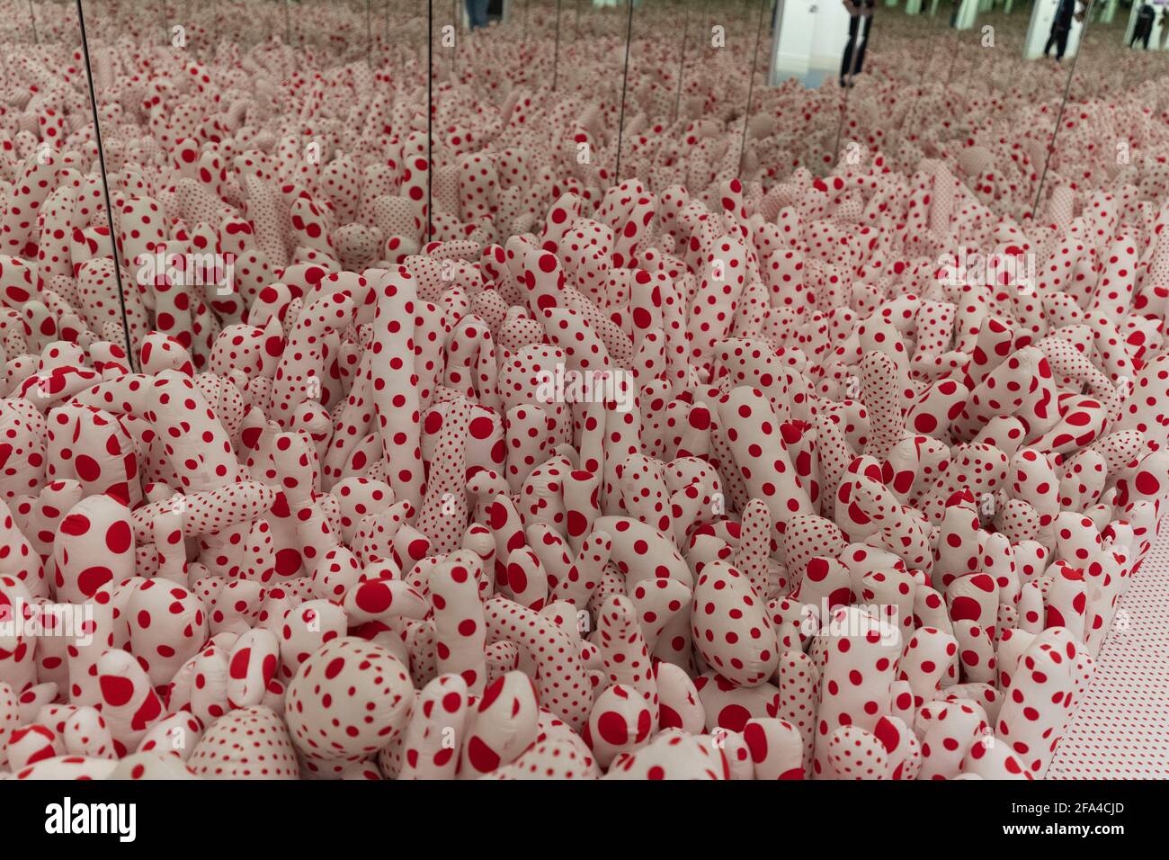 Berlin, Germany. 22nd Apr, 2021. Yayoi Kusama, one of the world's most ...