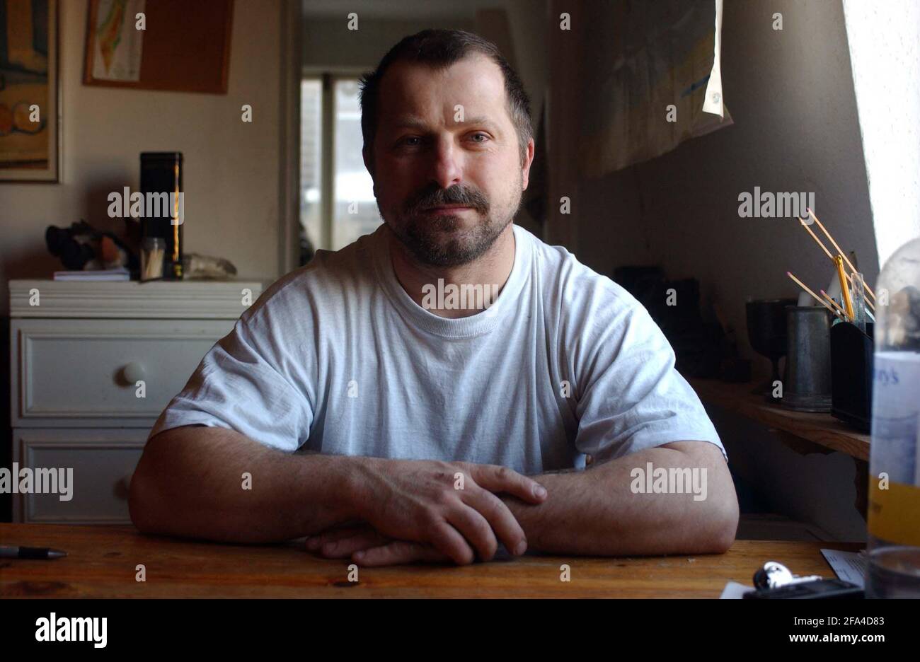 MAREK BOGUSZEWSKI,CAMBERWELL.9/2/06 TOM PILSTON Stock Photo - Alamy