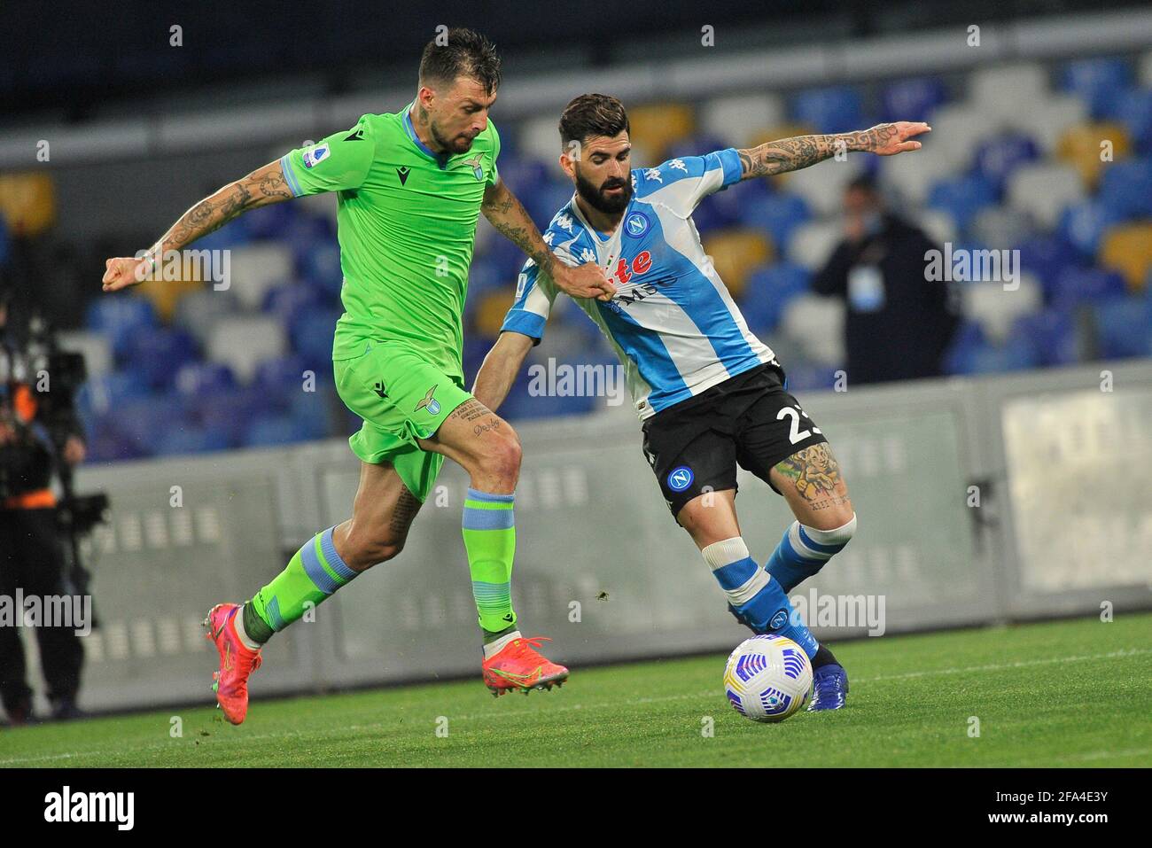 Elseid Hysaj player of Napoli, during the match of the italian league ...