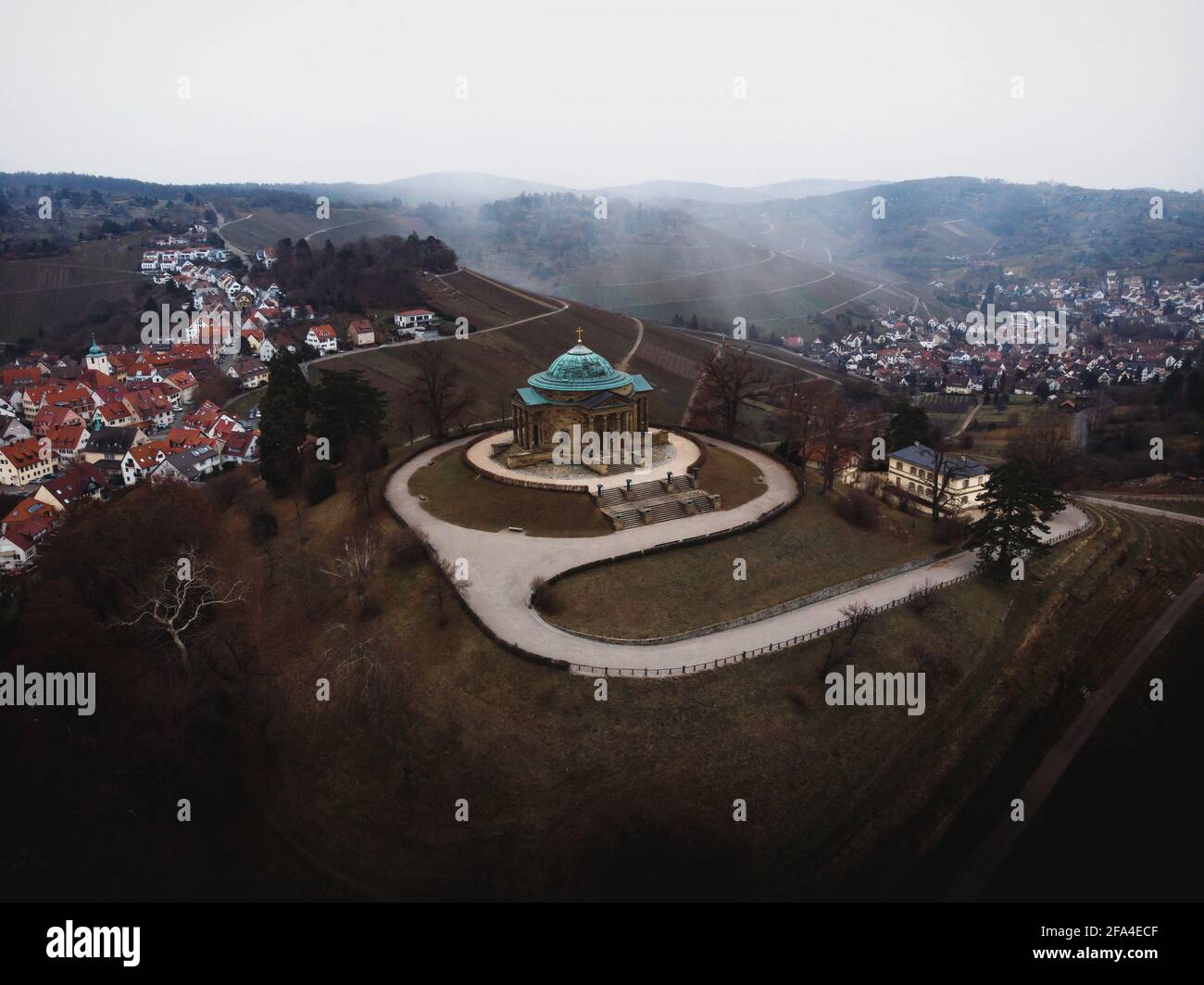 Rotenberg mausoleum stuttgart baden wuerttemberg germany hi-res stock ...