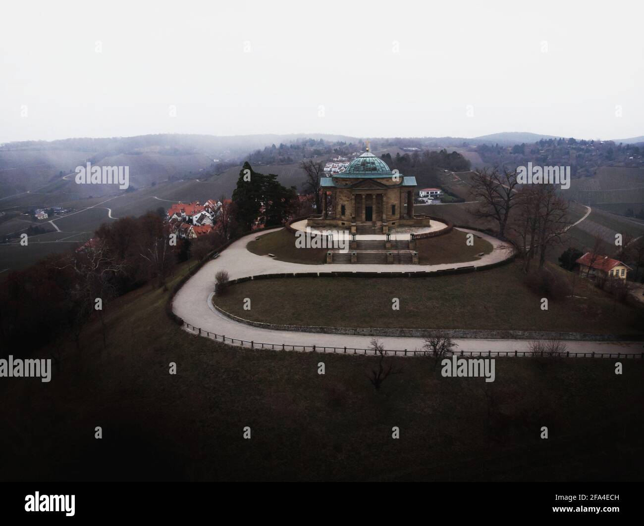 Rotenberg mausoleum stuttgart baden wuerttemberg germany hi-res stock ...
