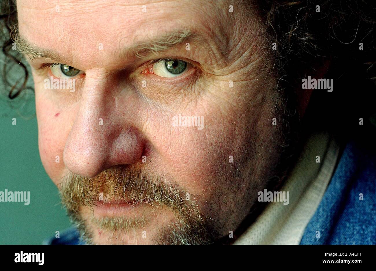 Film Director Mike Figgis.28 March 2002 photo Andy Paradise Stock Photo ...