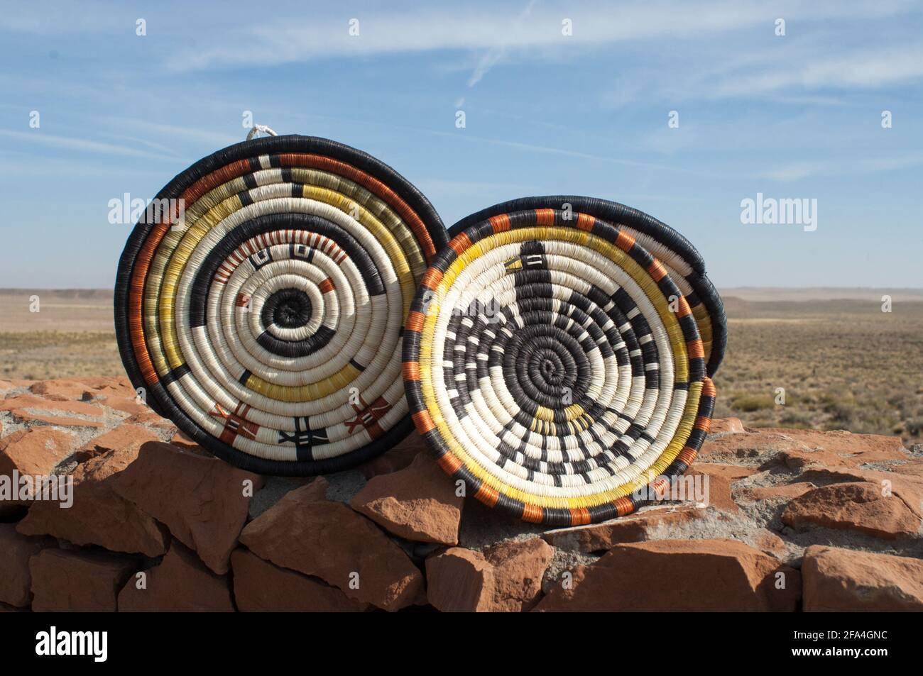 Hopi basketry craft Stock Photo - Alamy