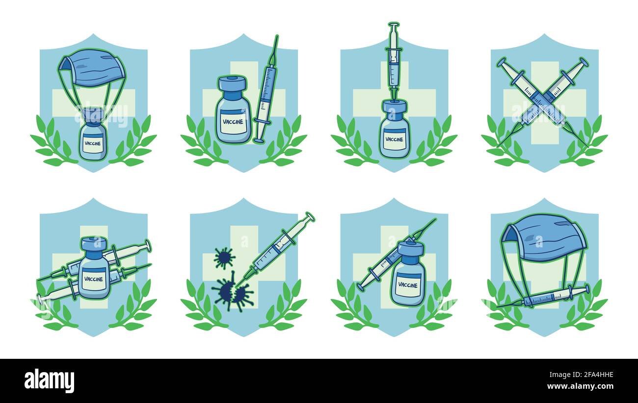 Collection of isolated, hand drawn, vectors related to getting ...