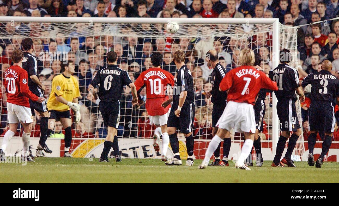 David beckham real madrid football hi-res stock photography and images ...