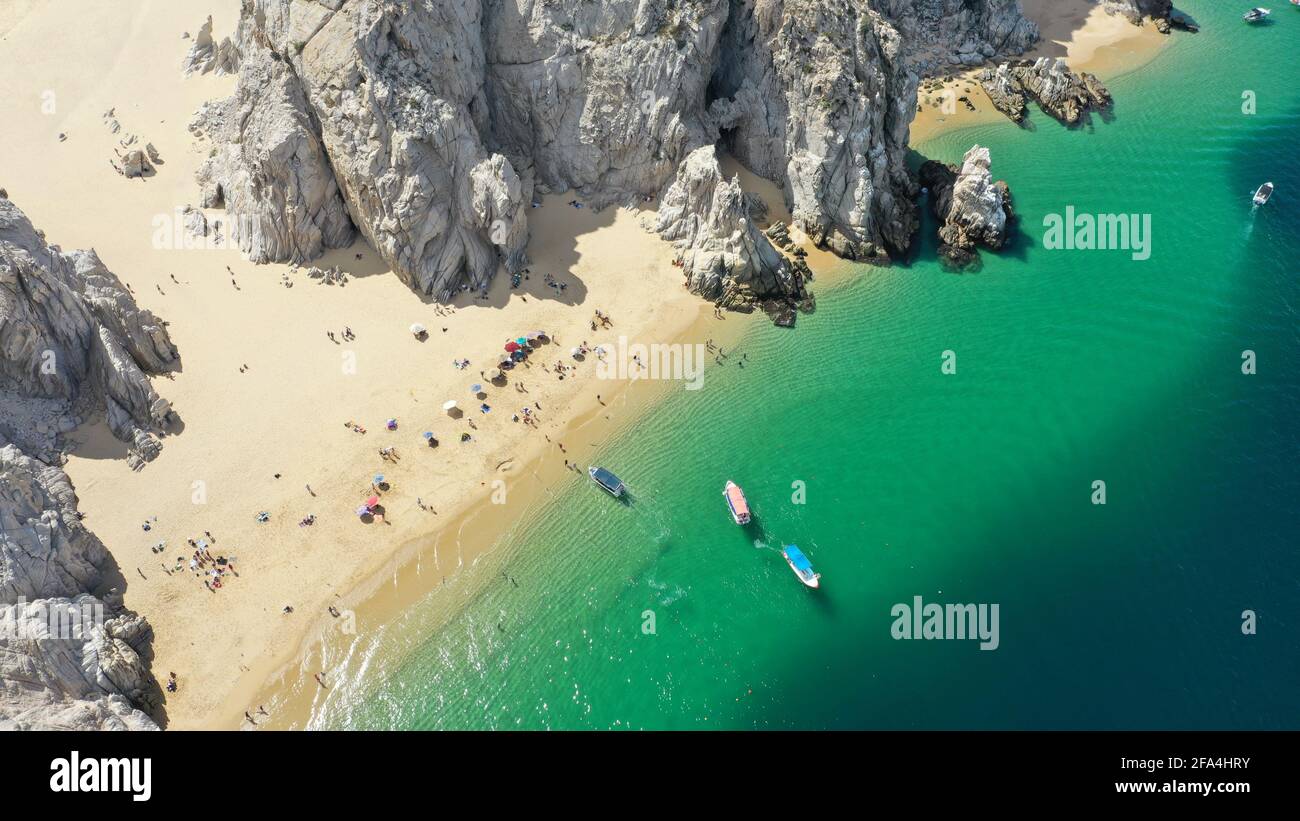 Aerial view arch cabo san hi-res stock photography and images - Alamy