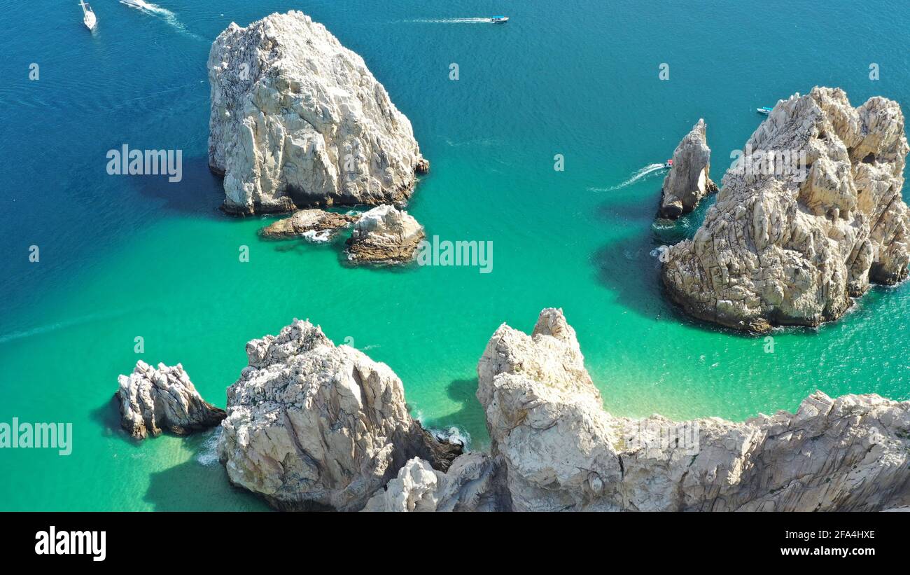 Aerial view arch cabo san hi-res stock photography and images - Alamy