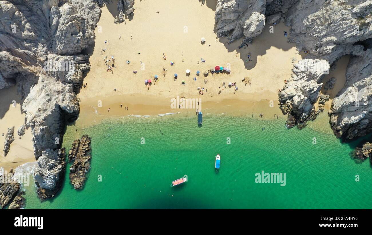 Aerial view arch cabo san hi-res stock photography and images - Alamy