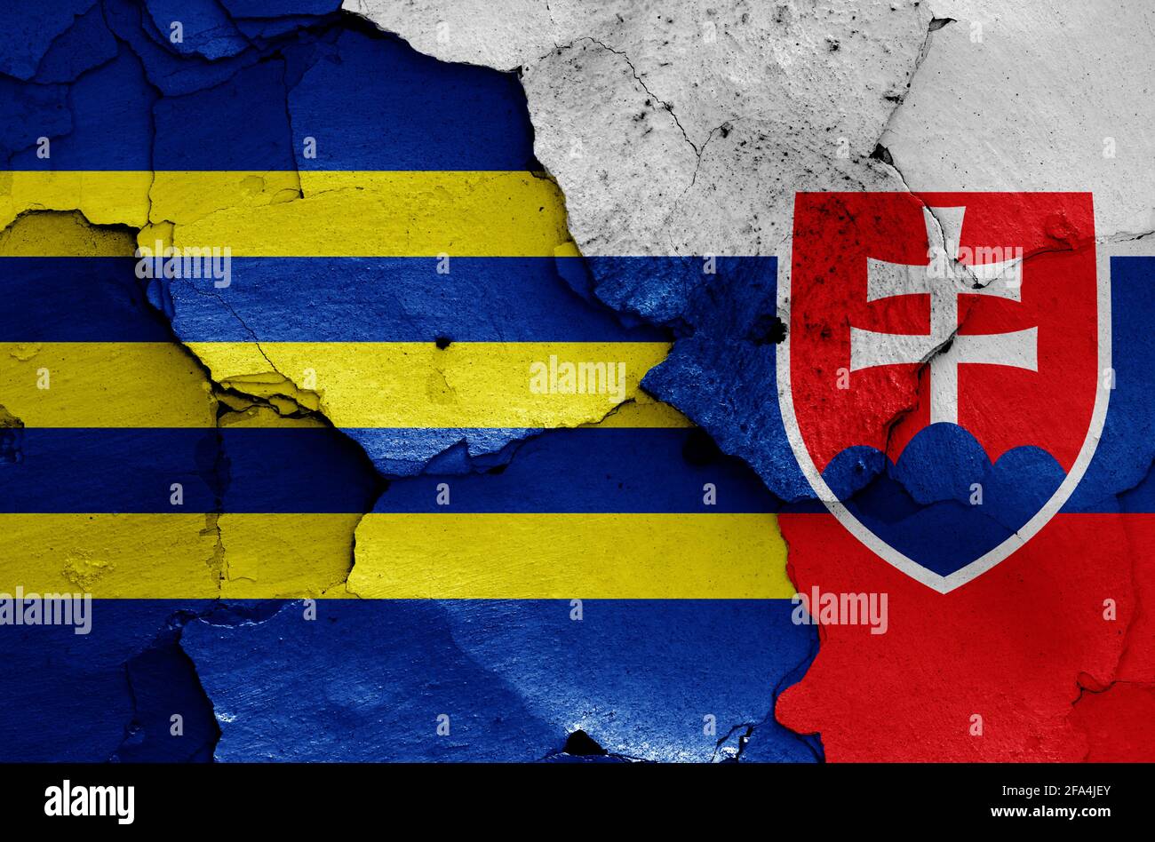 Trnava region flag hi-res stock photography and images - Alamy