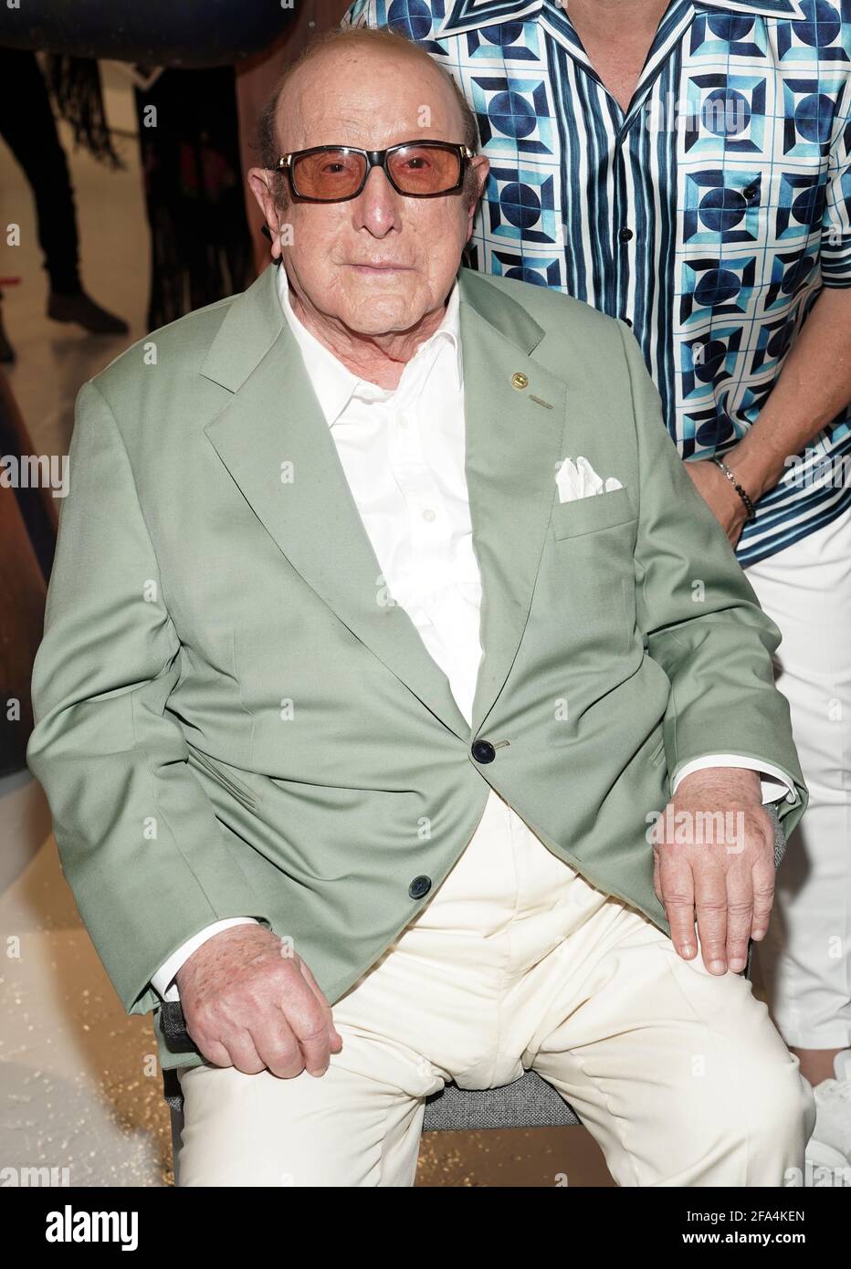 MIAMI, FL - APRIL 22: Record producer and music executive Clive Davis ...