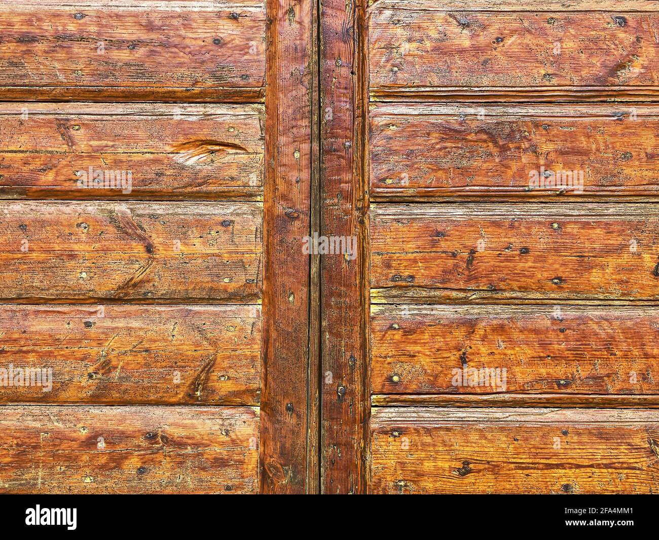 old rustic wooden background with natural pattern Stock Photo - Alamy