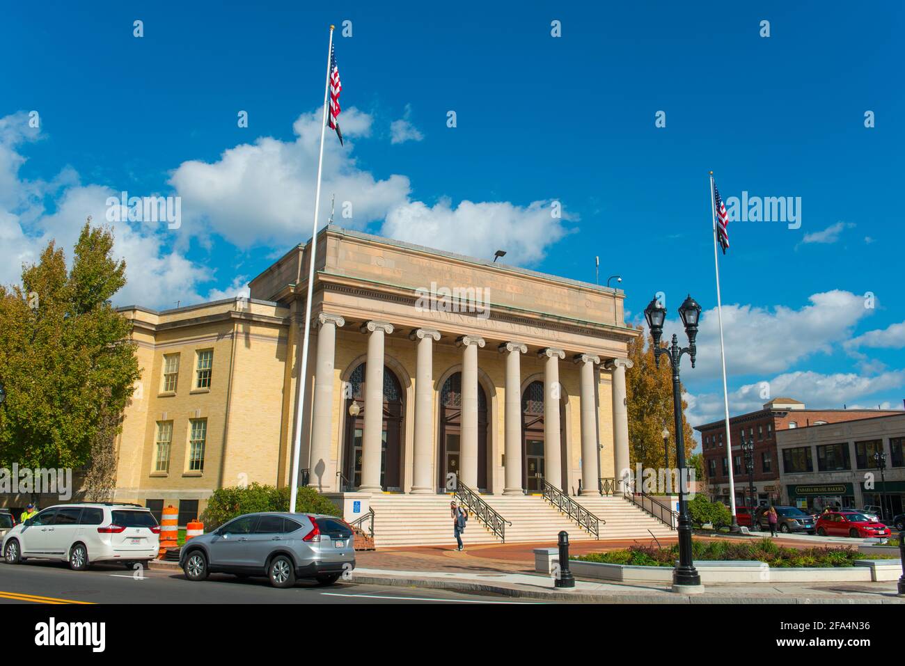 Framingham City Hall in downtown Framingham, Massachusetts MA, USA ...
