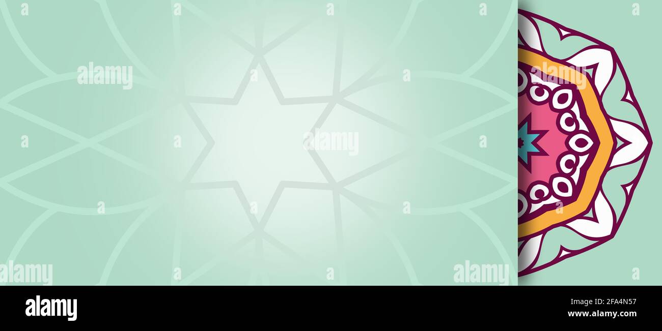 beautiful islamic pattern background with copy space Stock Photo - Alamy