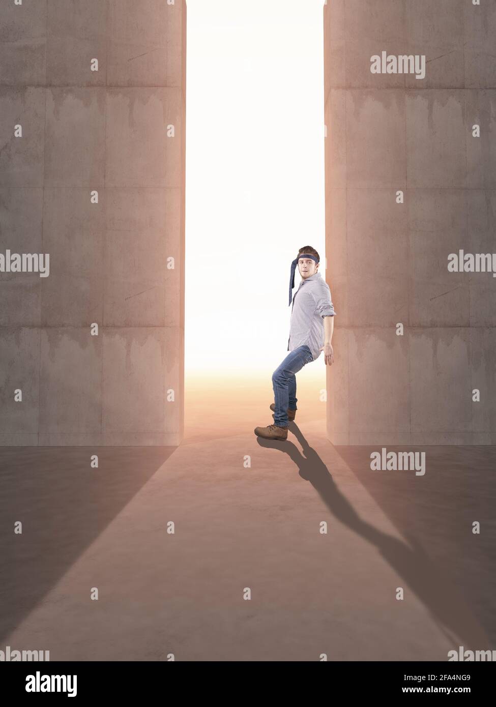 Pushing gate hi-res stock photography and images - Alamy