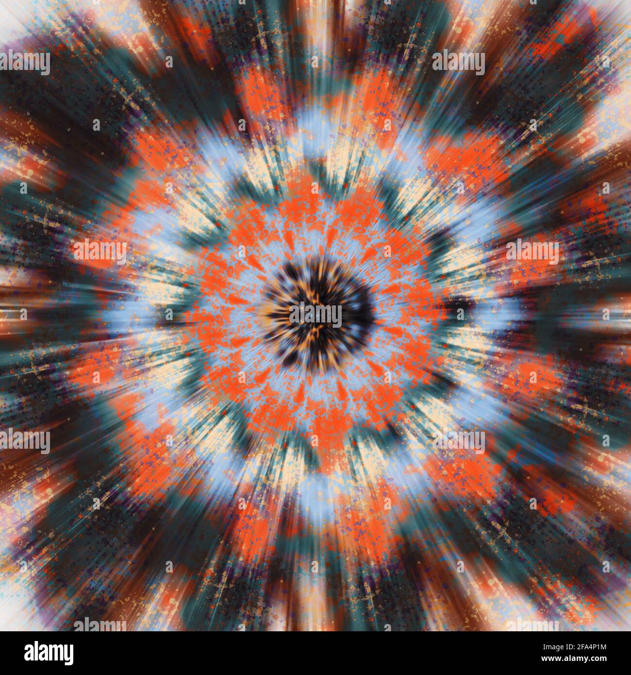 Abstract orange tunnel background circular hi-res stock photography and ...