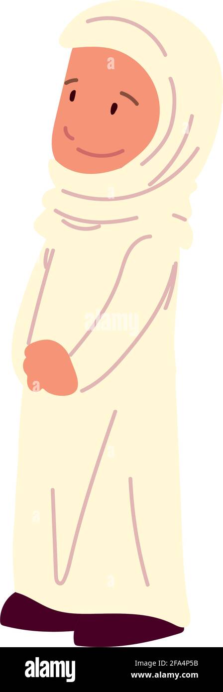 muslim woman cartoon Stock Vector Image & Art - Alamy