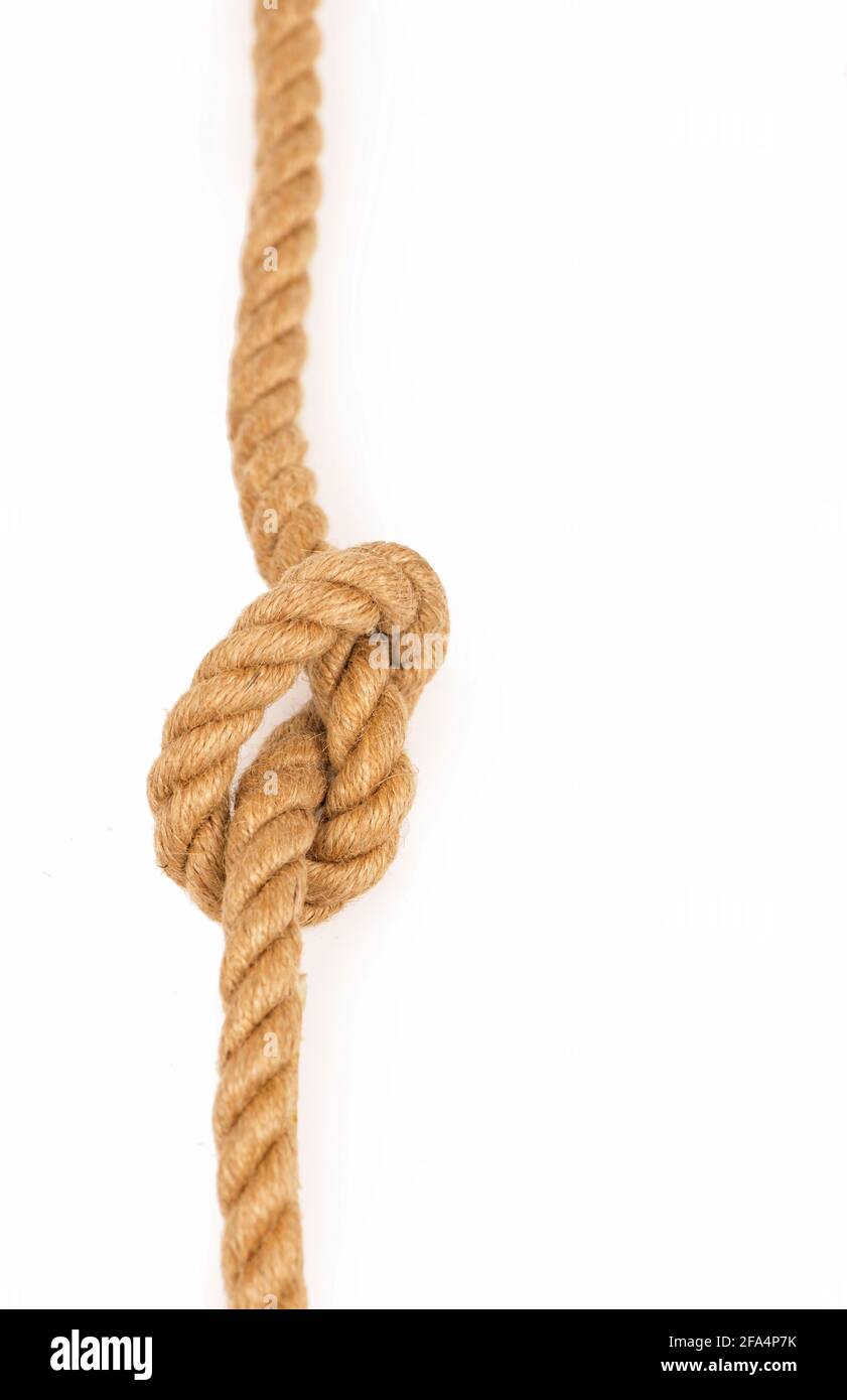 Figure Eight Bend isolated on white background Stock Photo - Alamy