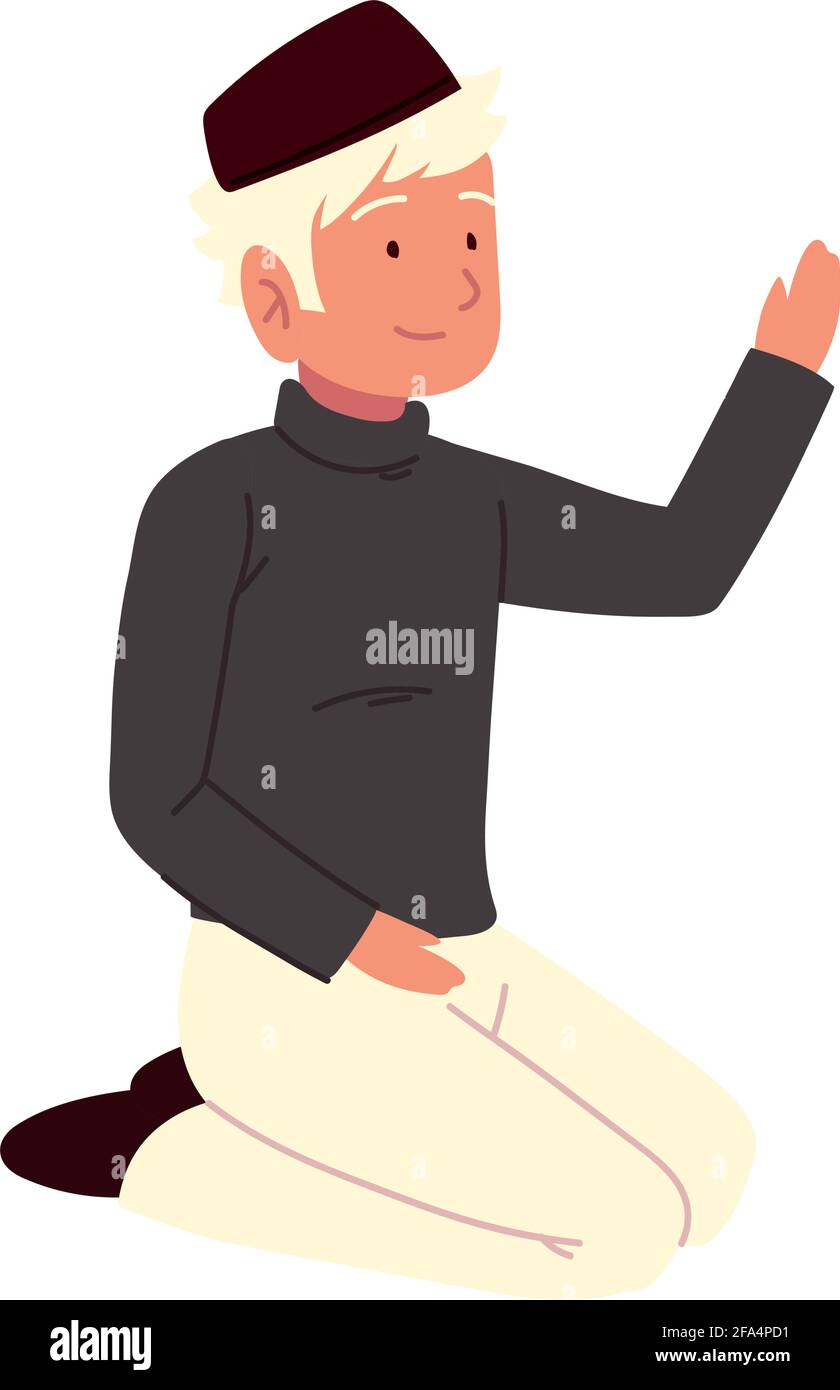 muslim man cartoon Stock Vector Image & Art - Alamy