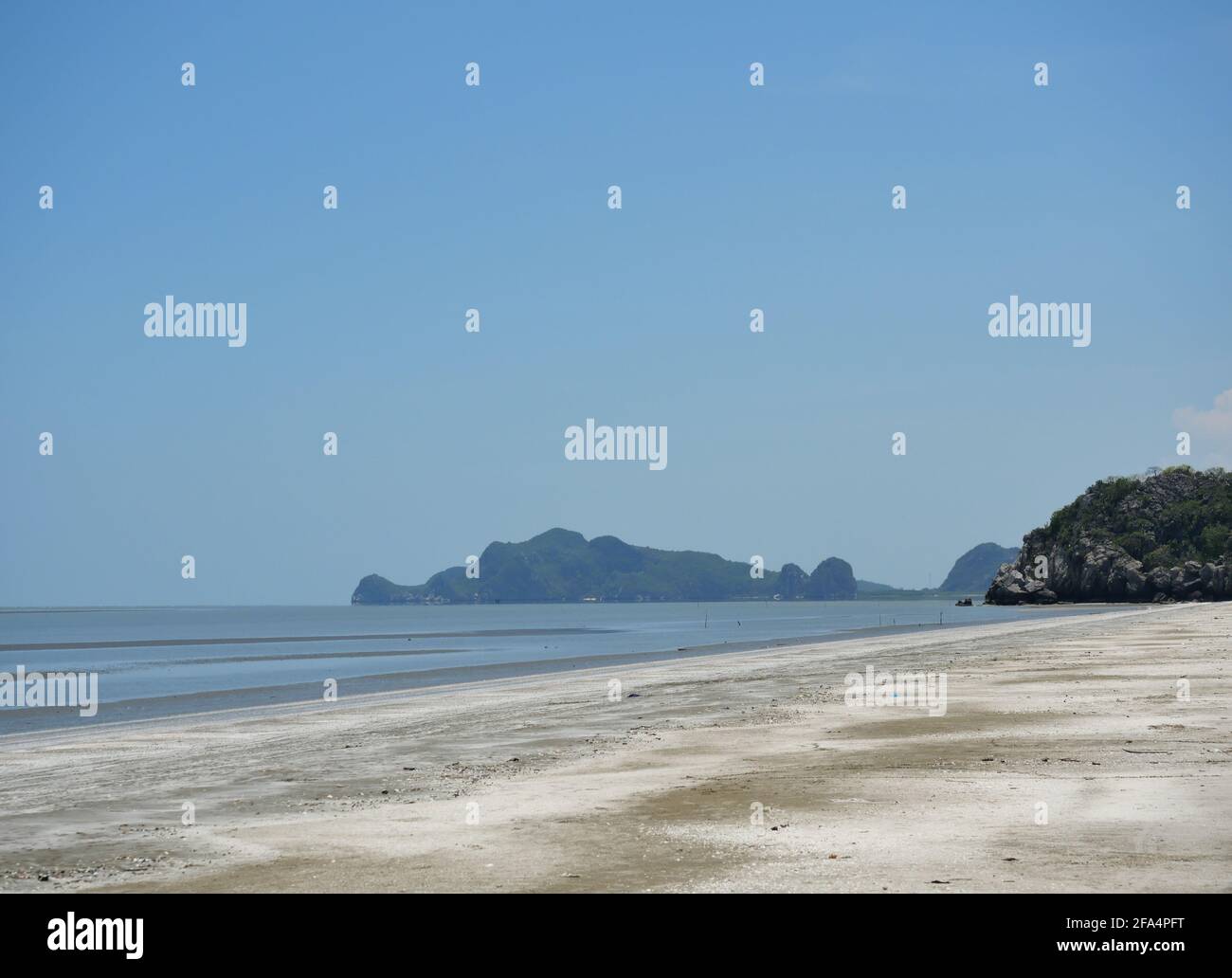 Sand and mud in water phenomenon, Fishing boat on the beach , Ocean ...