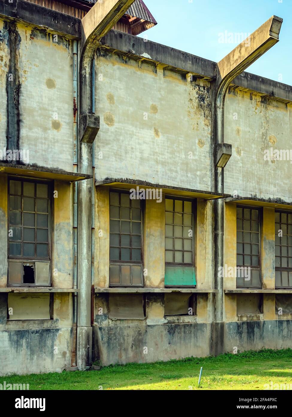 The old paper mill used to produce paper and banknotes during World War ...