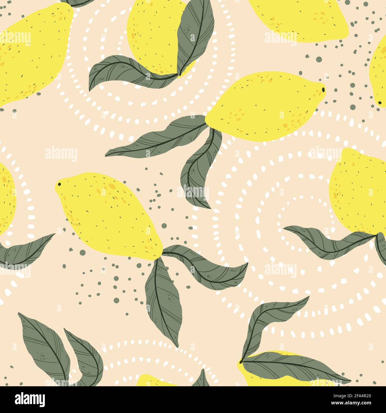 Seamless pattern in hand Stock Vector Images - Alamy